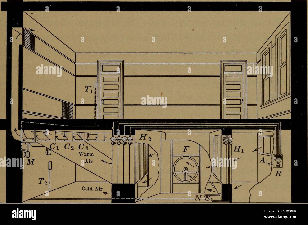 Basement Cold Room Above