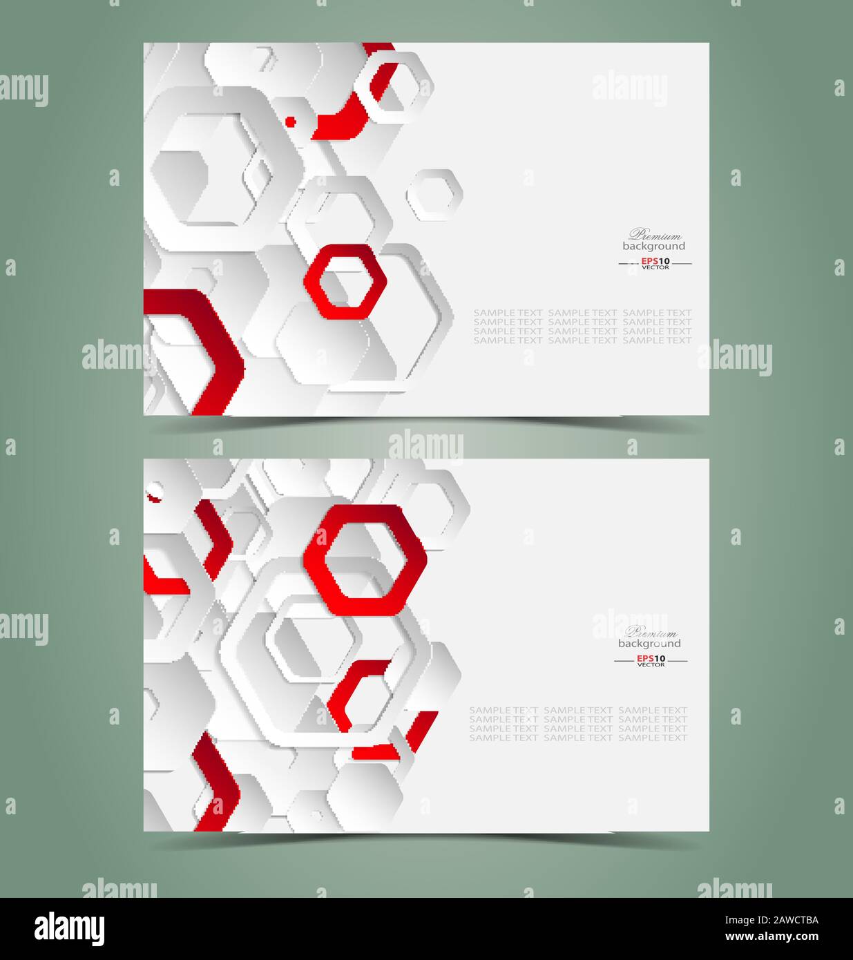 Elegant business card design template for creative design tasks Stock ...