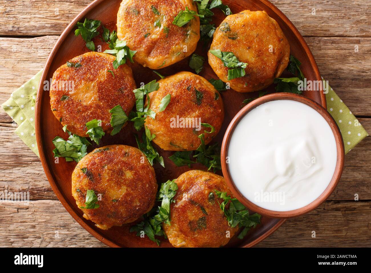 Deep fried mashed potato patties hi-res stock photography and images ...