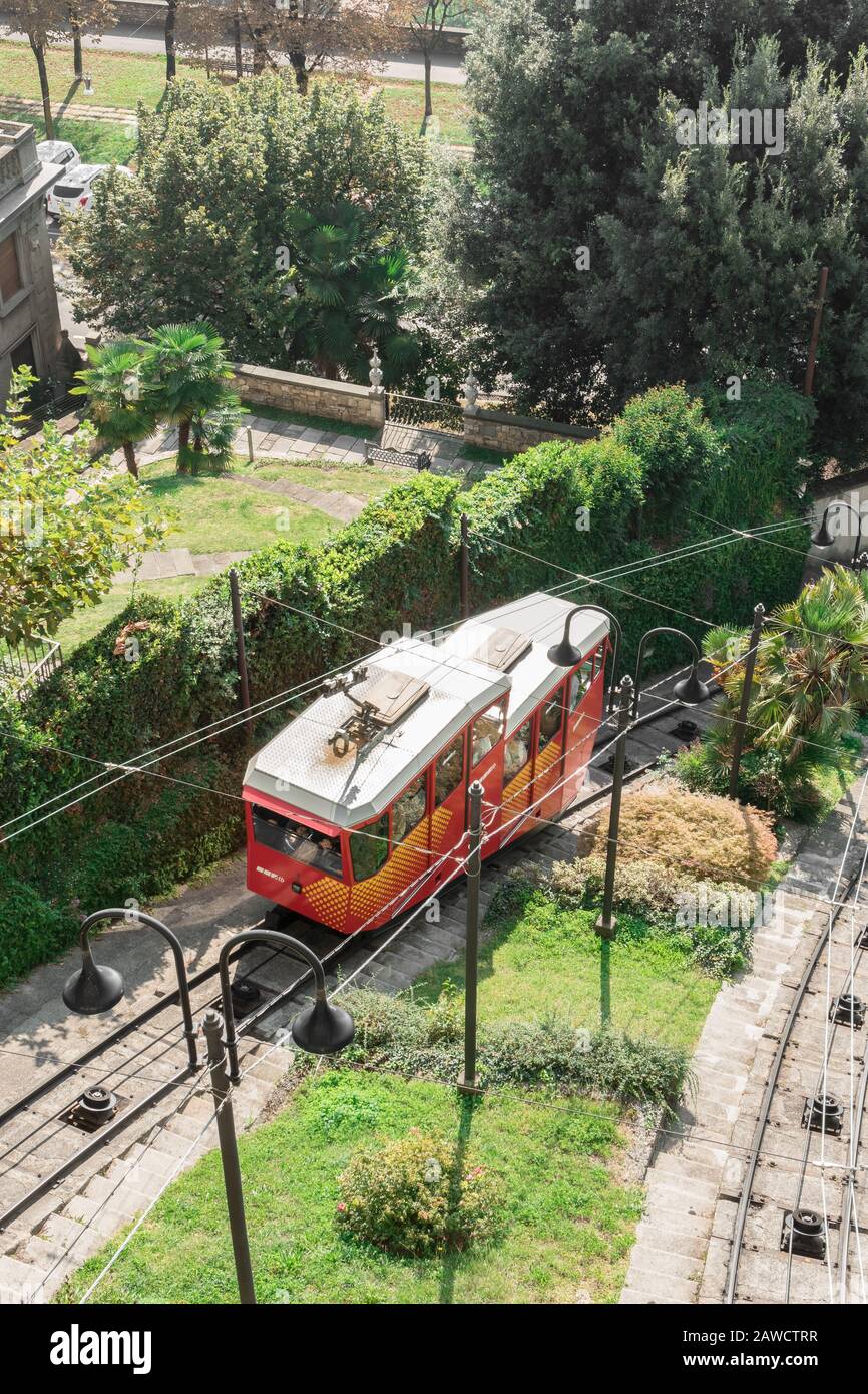 Funicolare citta alta hi-res stock photography and images - Alamy