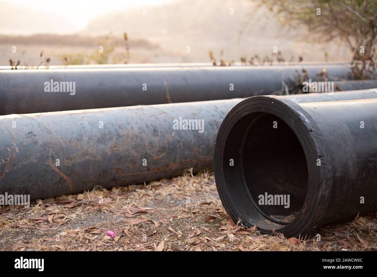Prepare construction site drainage hi-res stock photography and images - Alamy
