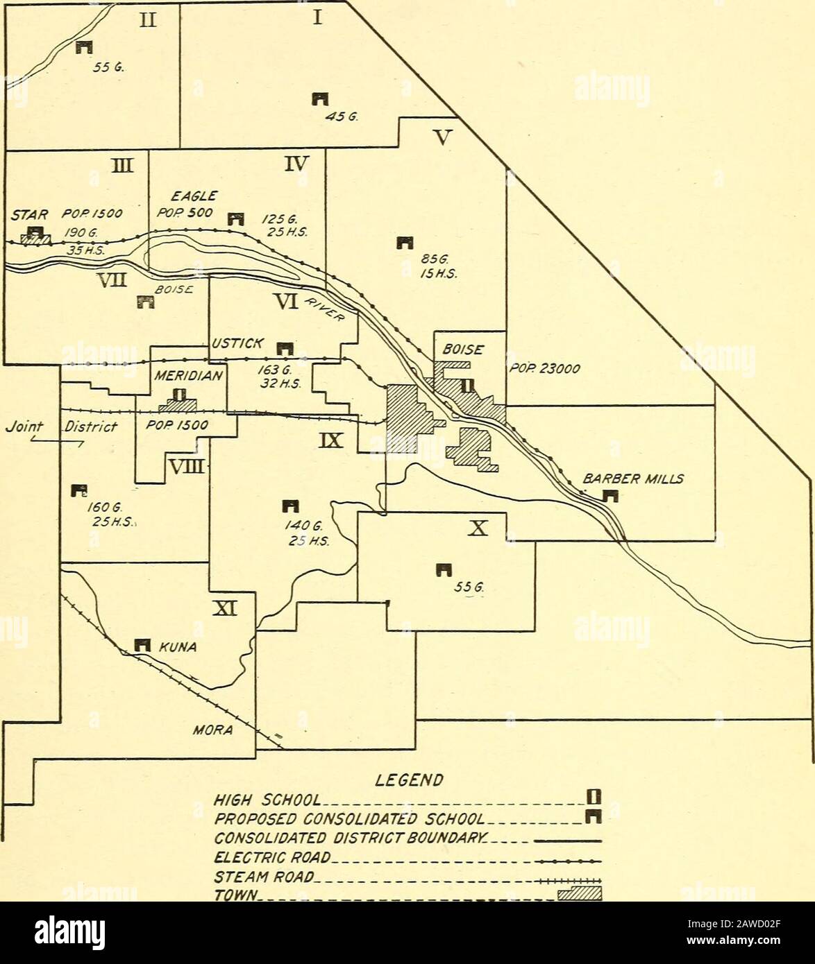 Map of ada hi-res stock photography and images - Alamy
