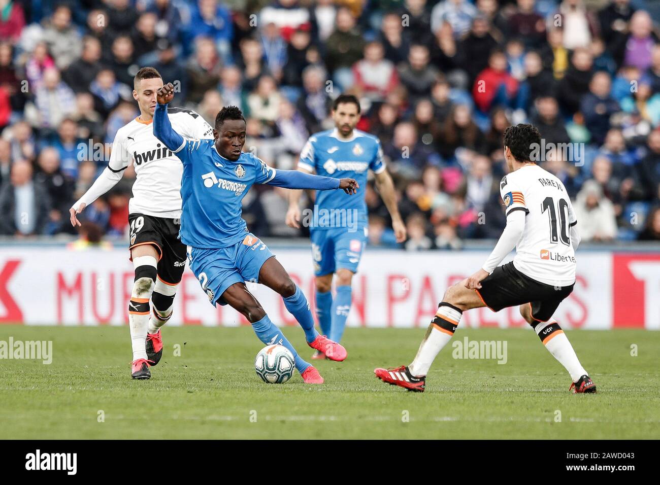 Coliseum Alfonso Perez, Madrid, Spain. 8th Feb, 2020. La Liga Football ...