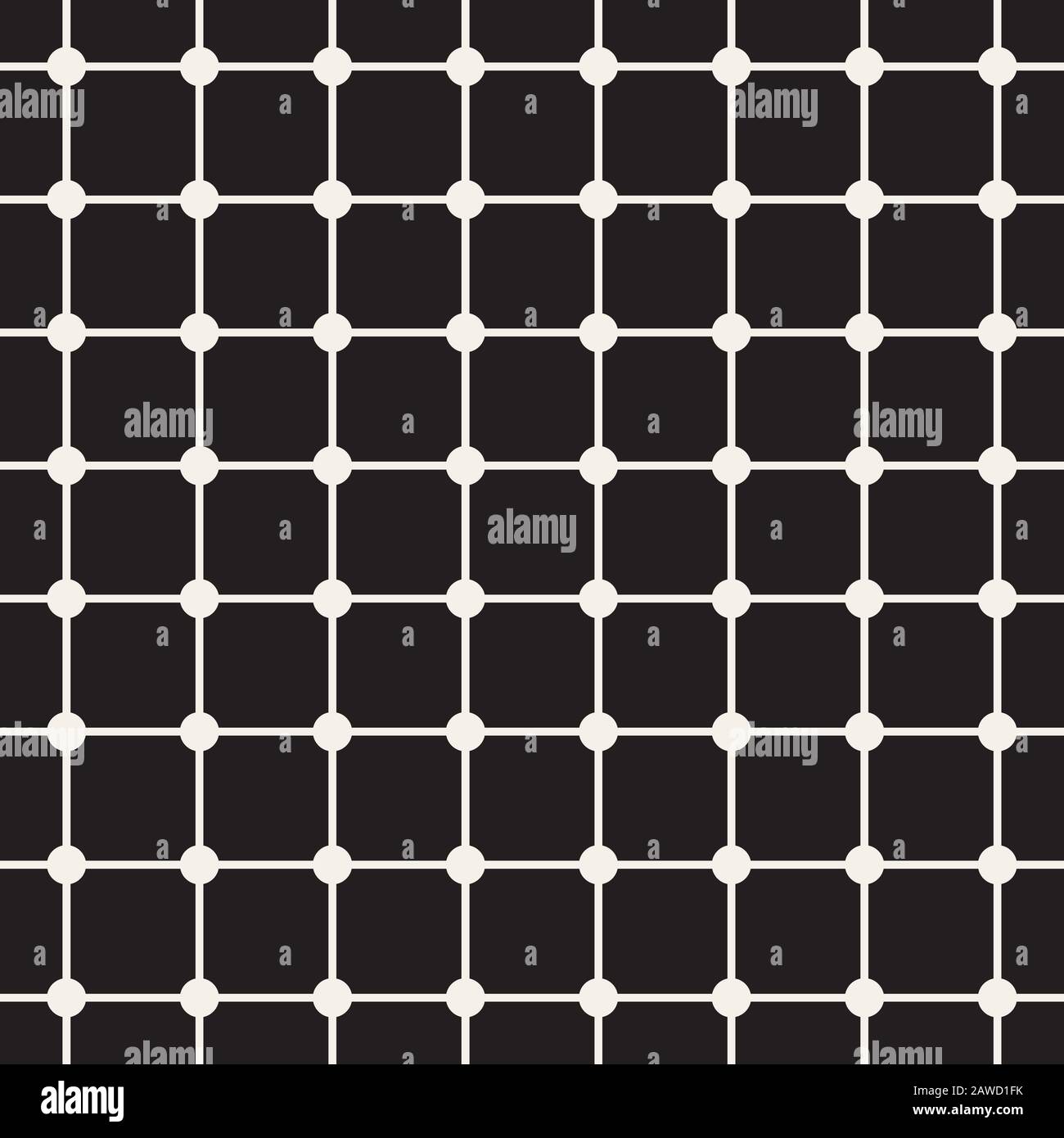 Repeated squares with dots. Geometric seamless pattern. Light ...