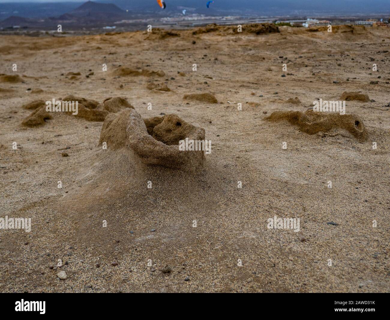 sand sediments in the coast Stock Photo - Alamy