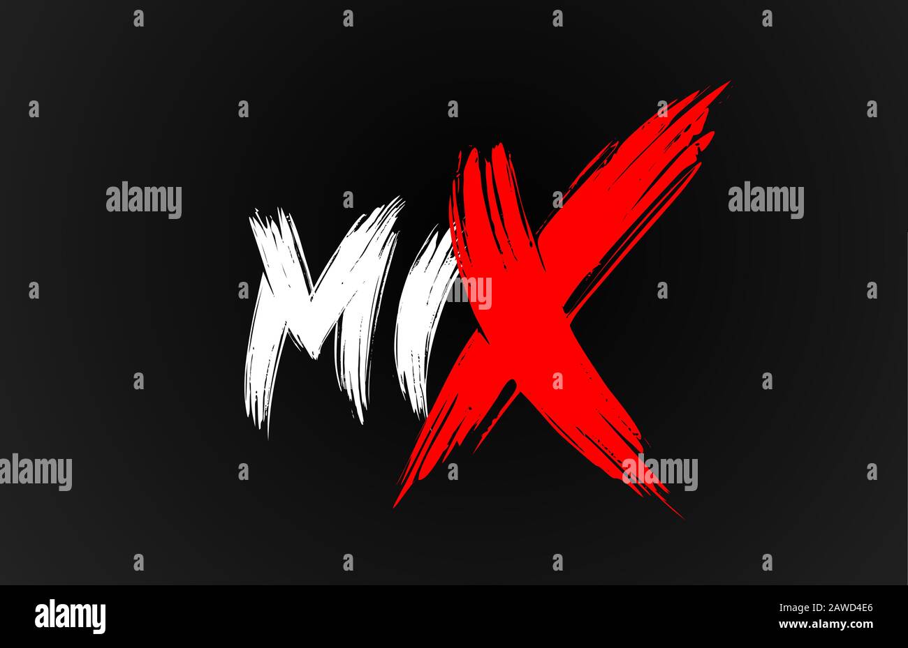 Mix logo Stock Vector Images - Alamy