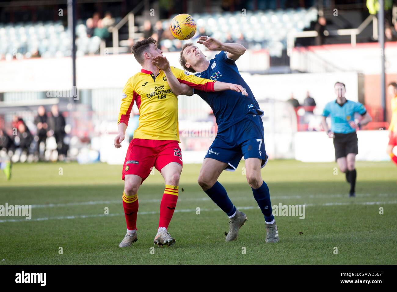 Dens Park, Dundee, UK. 8th Feb, 2020. Scottish Championship Football ...