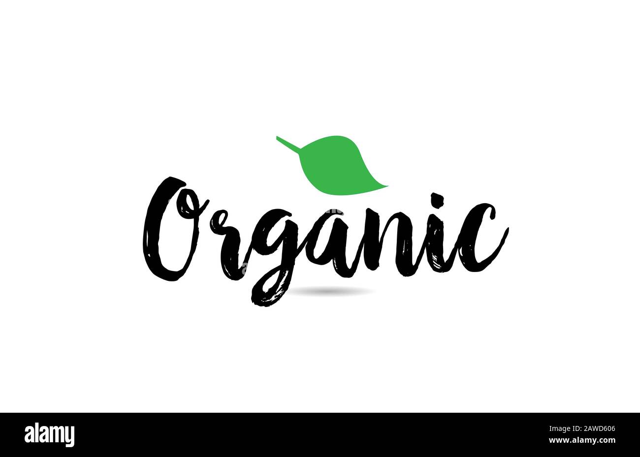 Organic Typography Logo