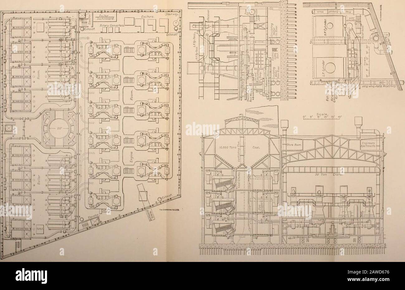 Steam power plants, their design and construction . -Ninety-Sixth ...