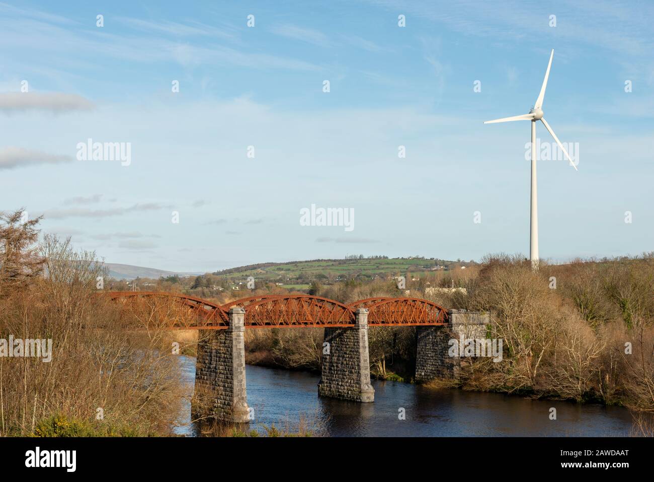 County kerry killorglin town bridge hi-res stock photography and images ...