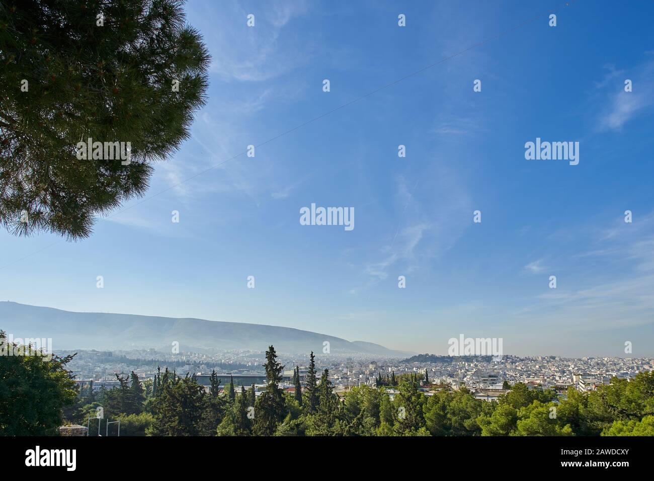 Views of the city of Athens in Greece in Summer Stock Photo - Alamy