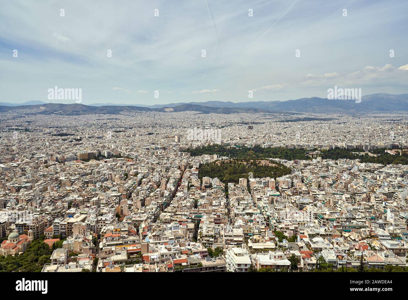 Views of the city of Athens in Greece in Summer Stock Photo - Alamy