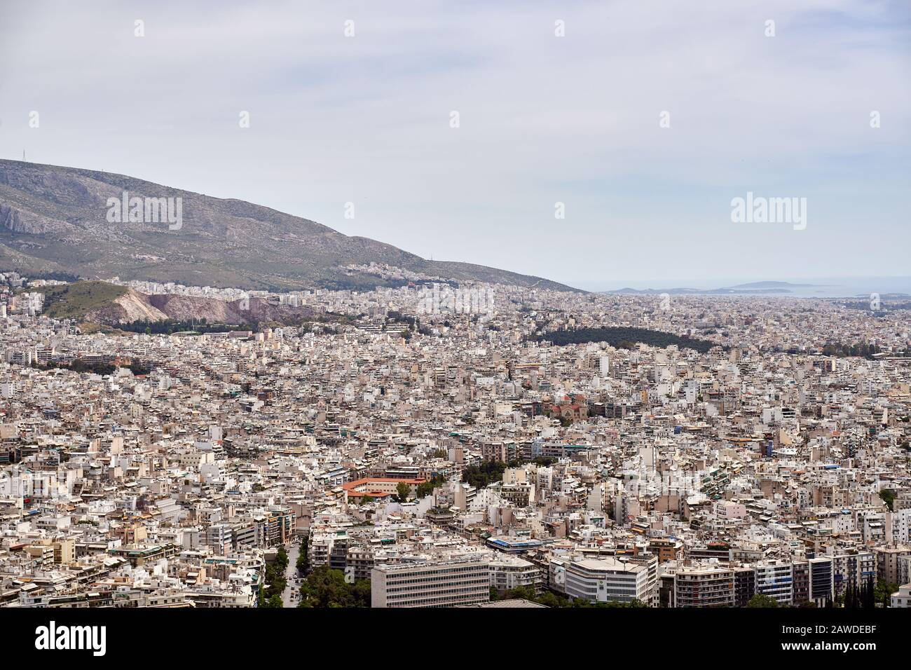 Views of the city of Athens in Greece in Summer Stock Photo - Alamy
