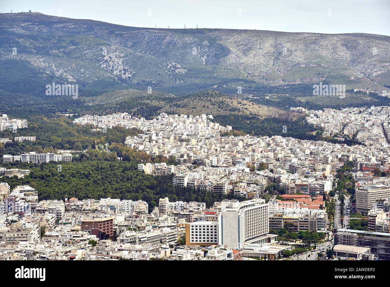Views of the city of Athens in Greece in Summer Stock Photo - Alamy