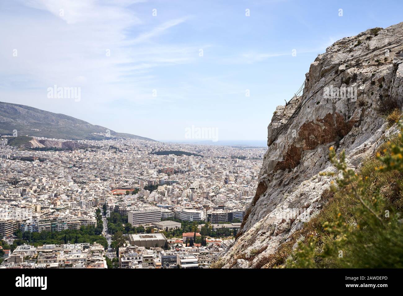 Views of the city of Athens in Greece in Summer Stock Photo - Alamy