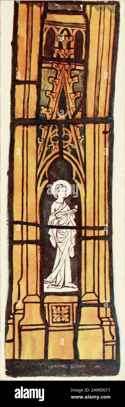 Stained glass of the middle ages in England & France . 1 ?ii;!W^ m ...