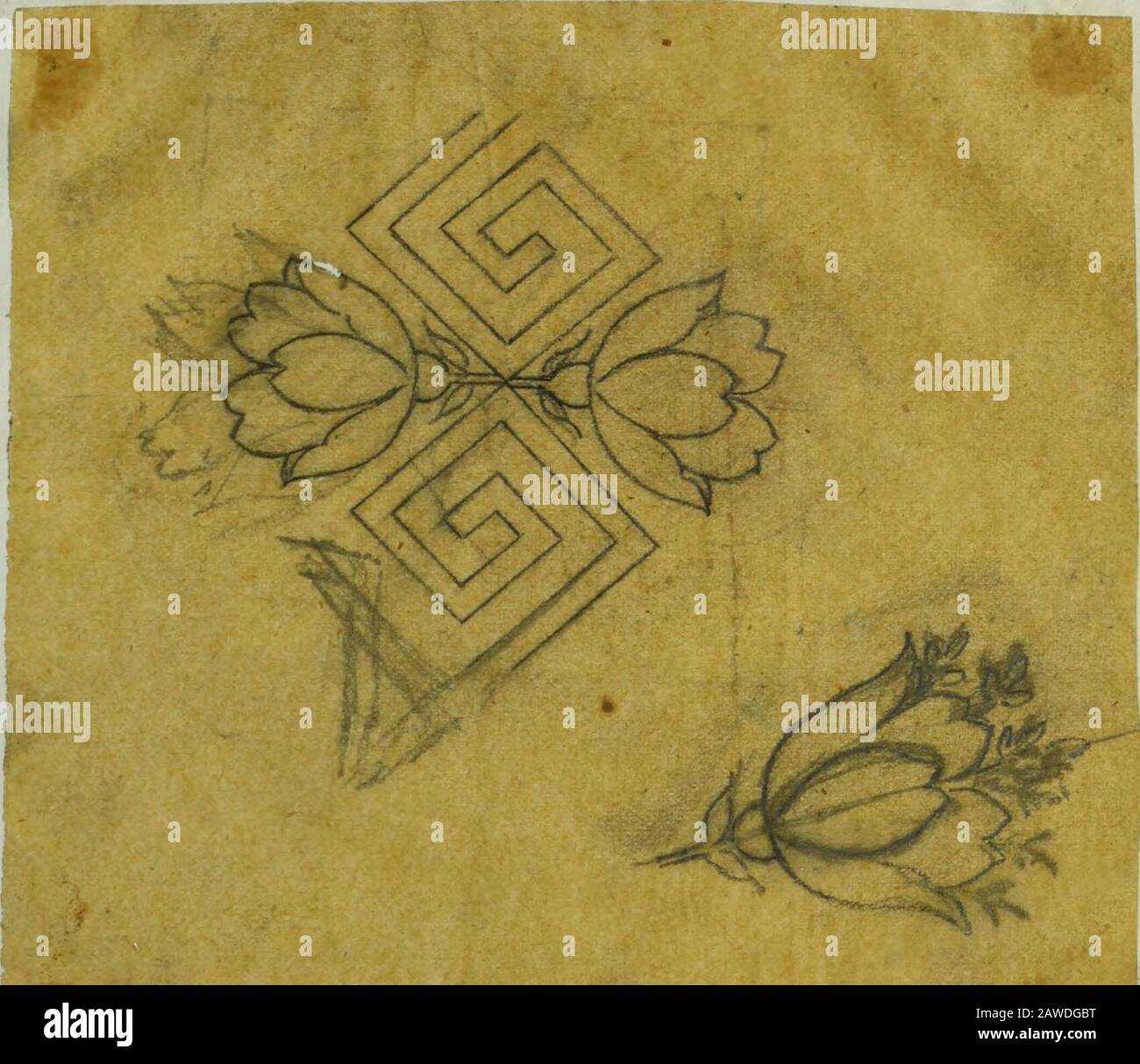 [Design tracings . i 344 Stock Photo - Alamy