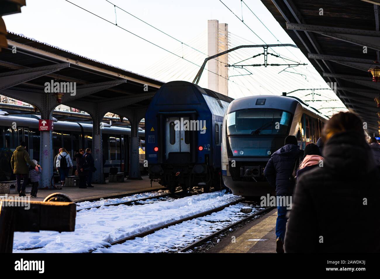 Romanian train wagon hi-res stock photography and images - Alamy