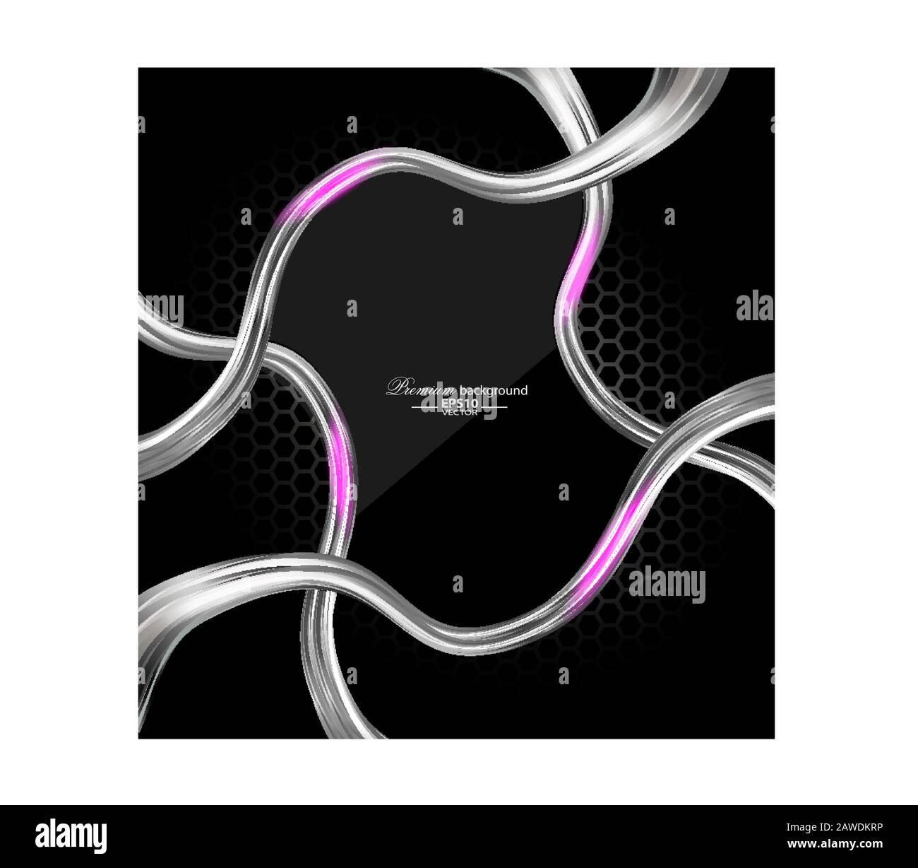 Abstract silver technology background for a creative tasks Stock Vector ...