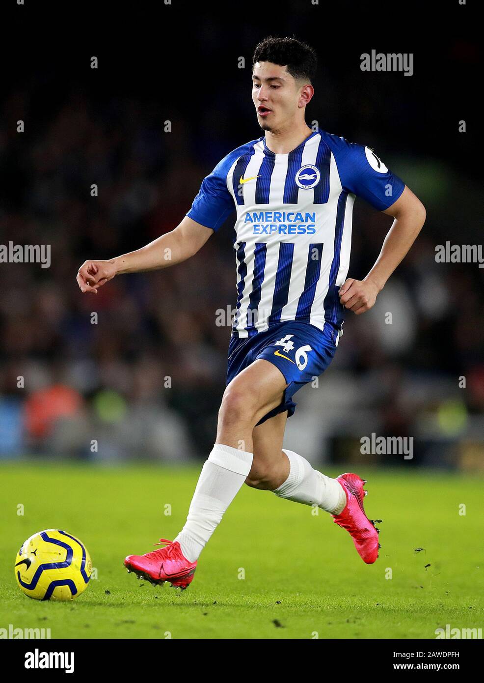 Brighton and Albion's Steven Alzate during the Premier League match at ...