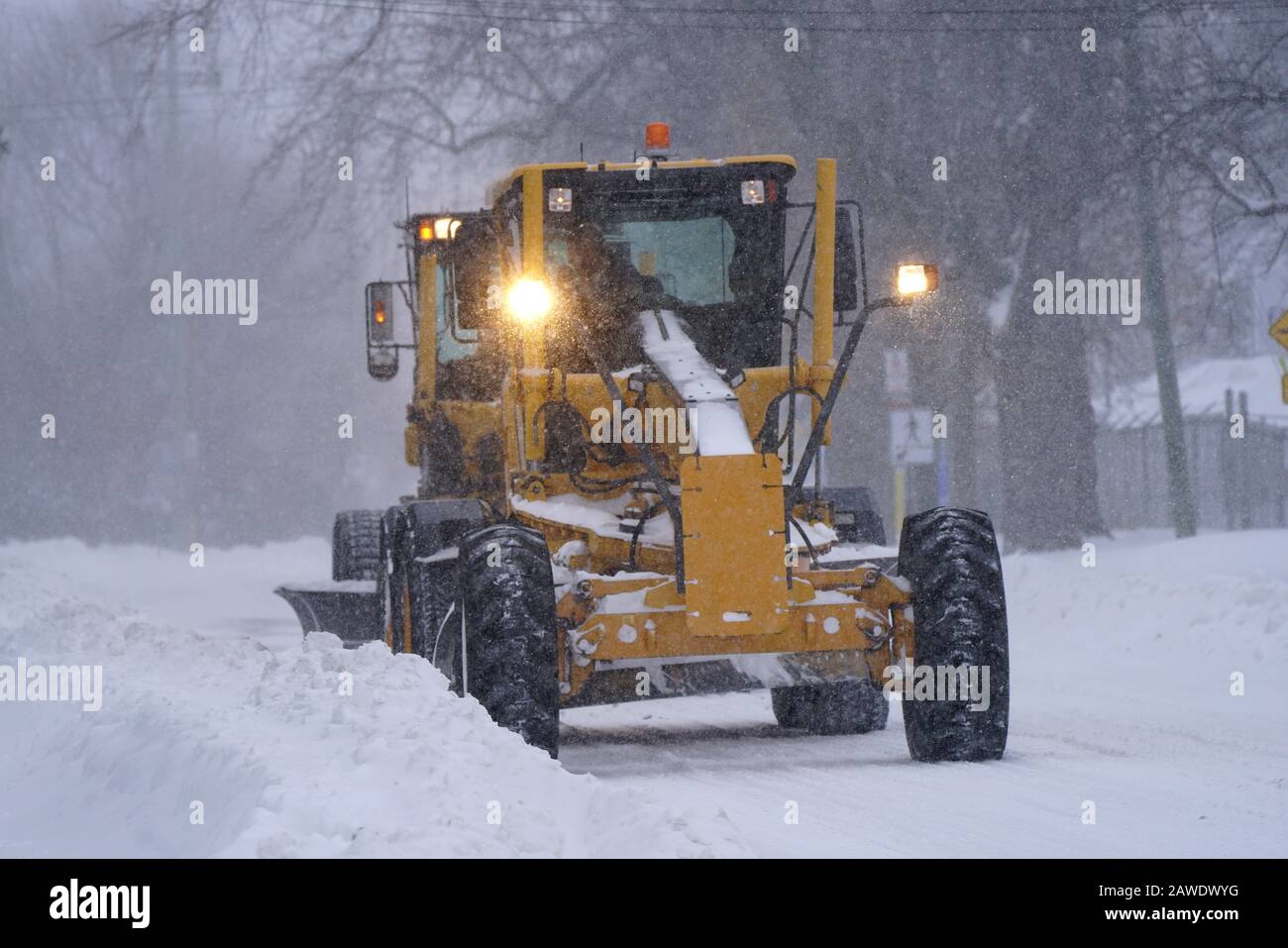 Power grader hi-res stock photography and images - Alamy