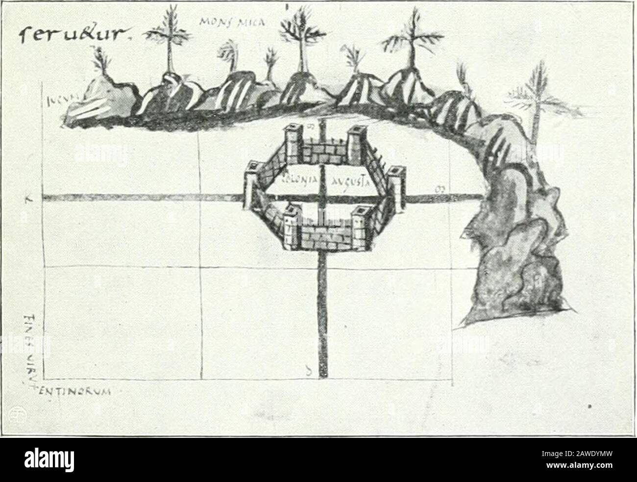 Corpus agrimensorum romanorum . Fig. 95. P 90. p. U5,6. (La. fig. 156 ...