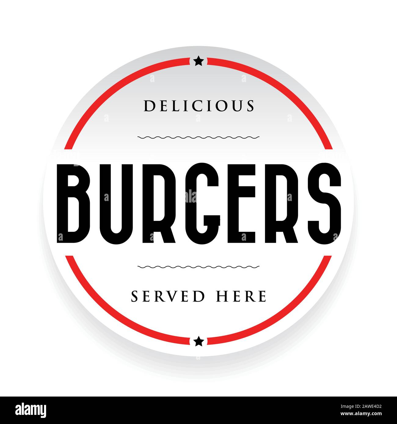 Burgers vintage stamp black sign Stock Vector Image & Art - Alamy