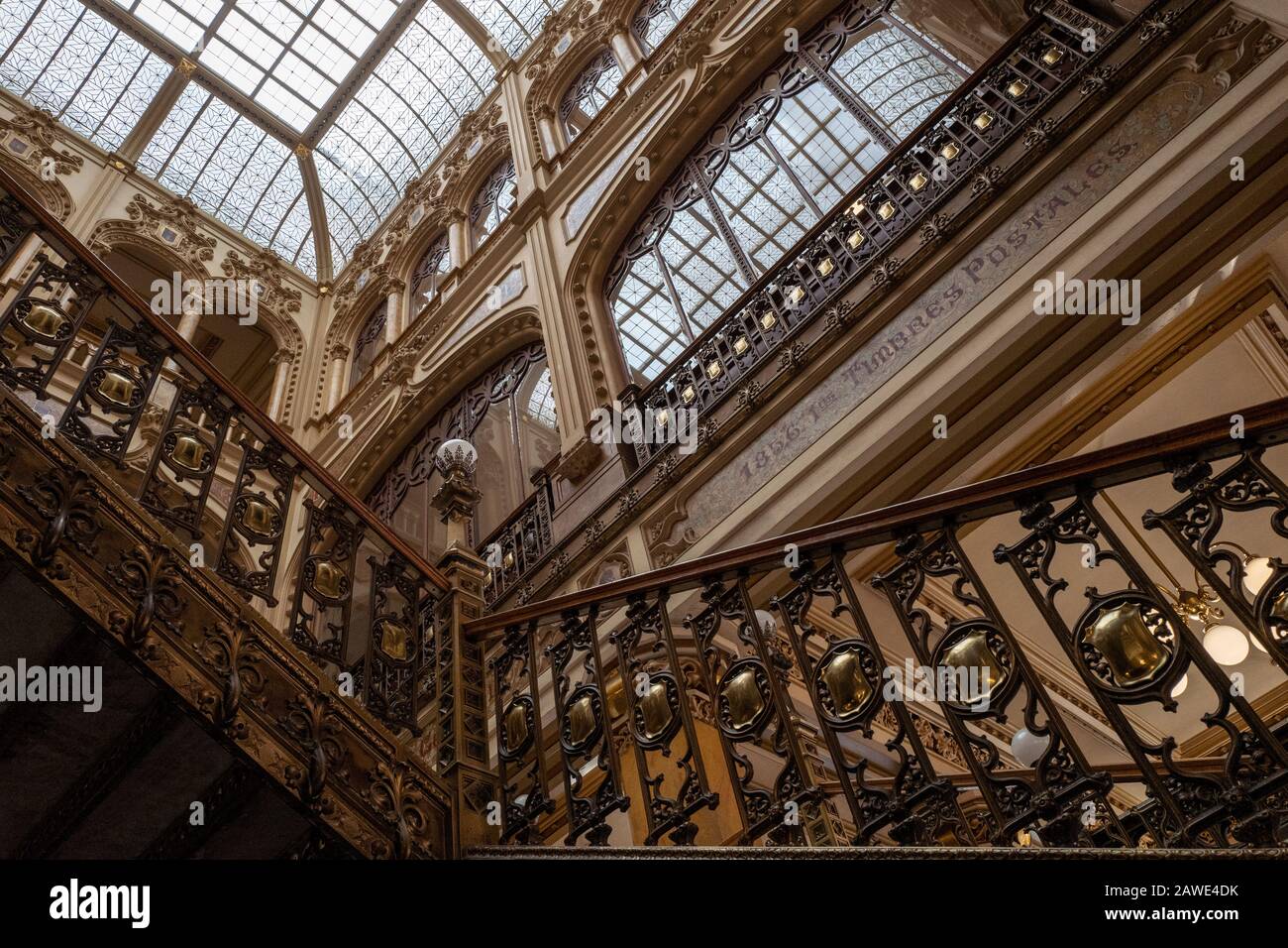 Palacio de Correos de Mexico old city post office in Mexico City ...