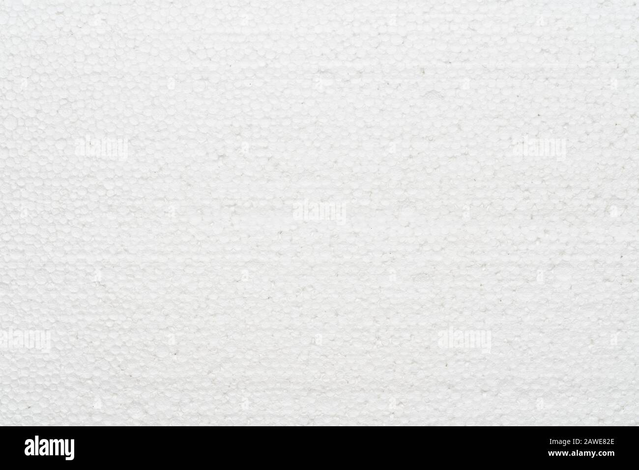 White abstract polystyrene foam texture background. Close-up detail ...