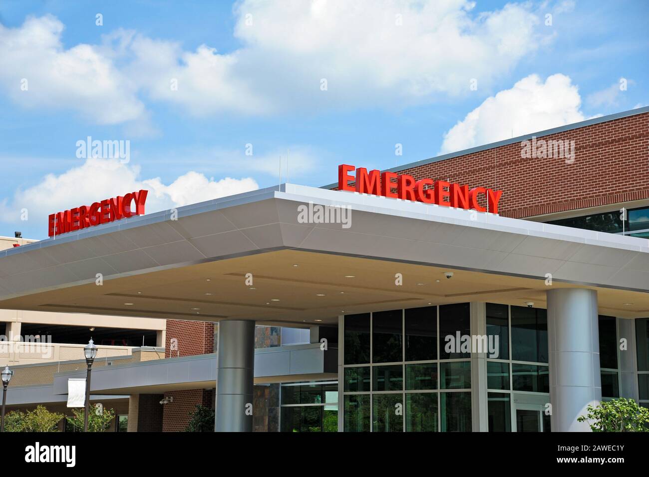 Hospital Emergency Room Entrance