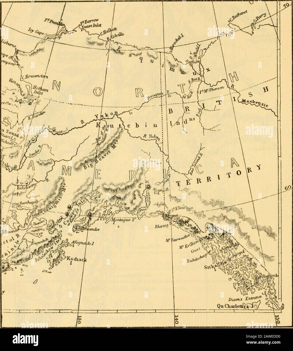 Map Of The Russian Empire Stock Photos & Map Of The Russian Empire ...