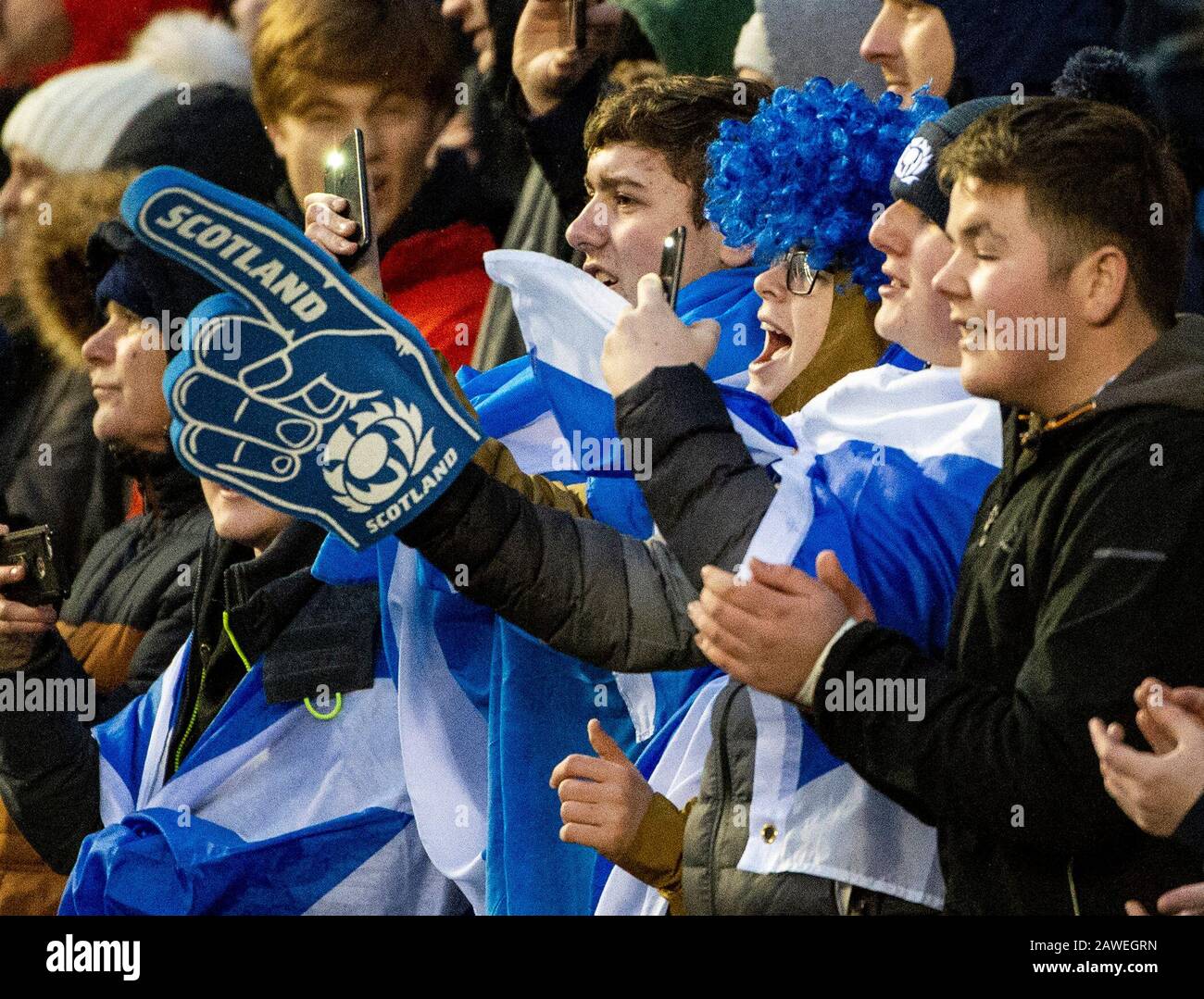 Edinburgh, UK. 08th Feb, 2020. Rugby Union - Murrayfield Stadium ...