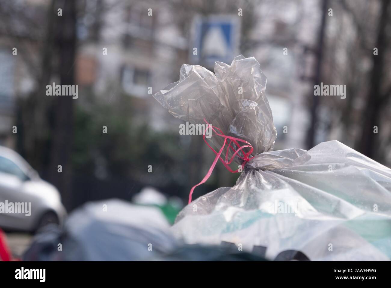 Paris, 4 February 2020. Accumulation of garbage in Paris after the ...