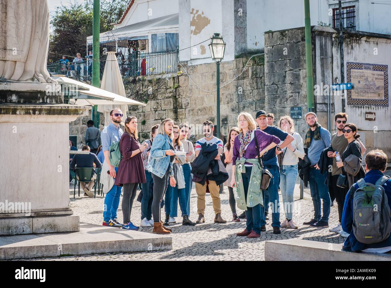 Tour group listbon hi-res stock photography and images - Alamy