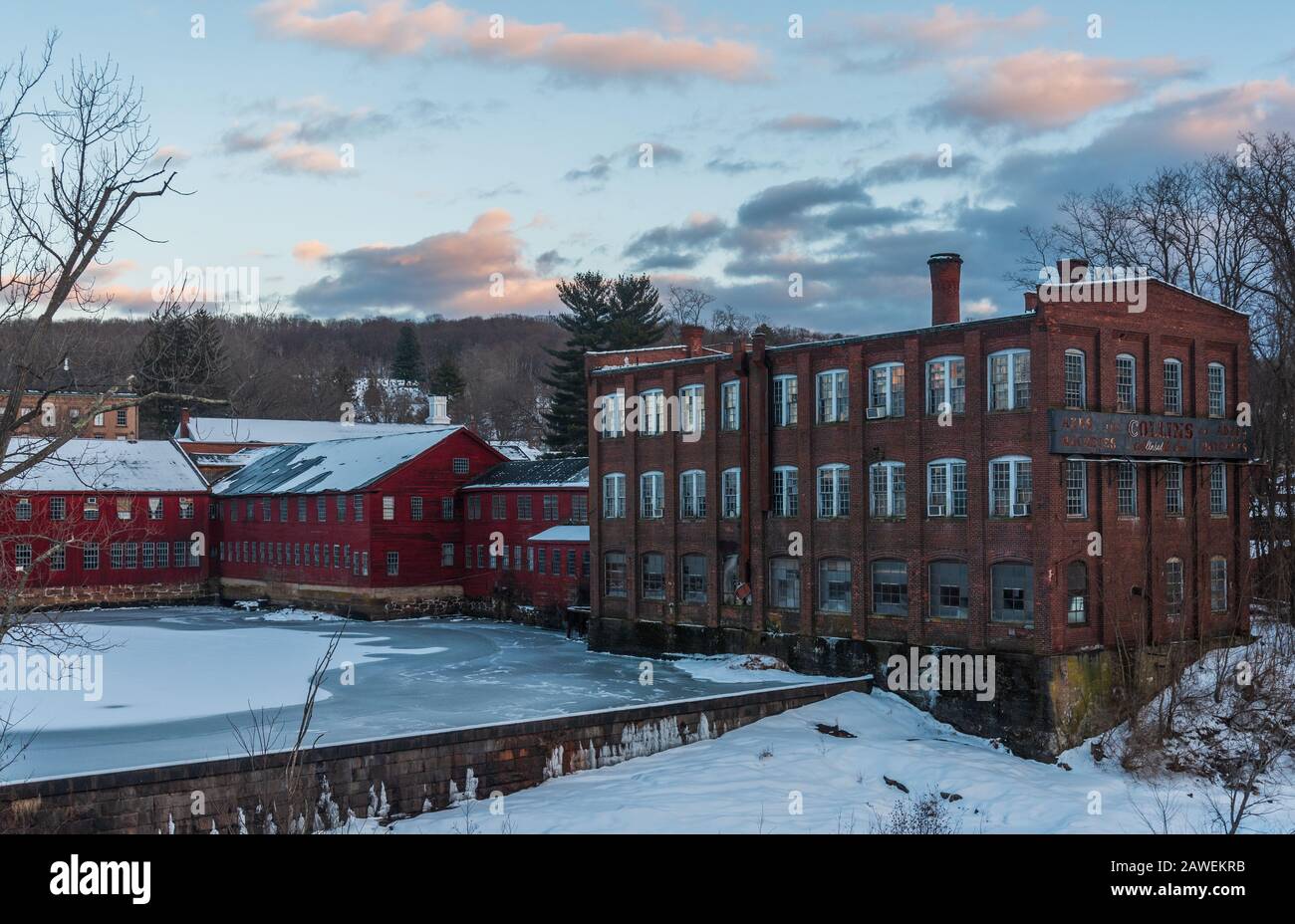 Collins Company Factory Stock Photo - Alamy
