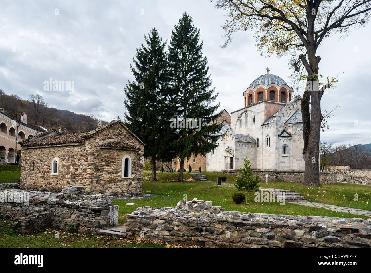 Studenica monastery in Serbia Stock Photo - Alamy