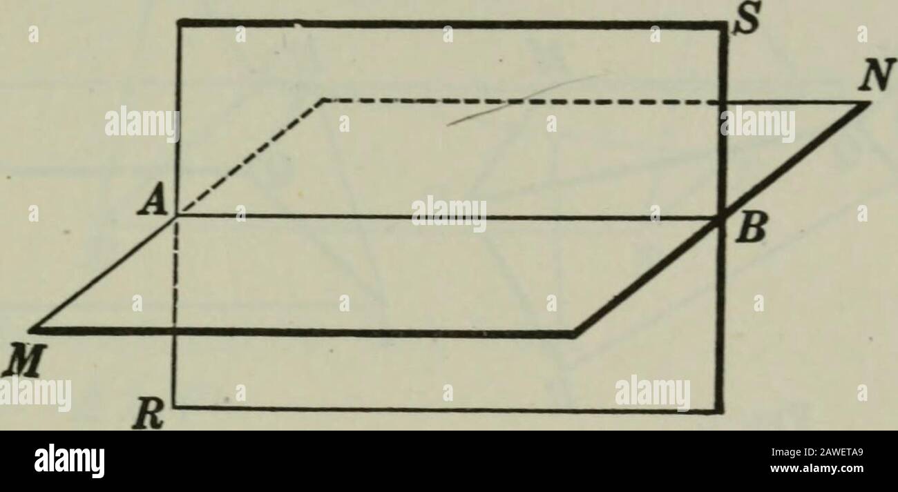 A Line Intersecting A Plane In Real Life