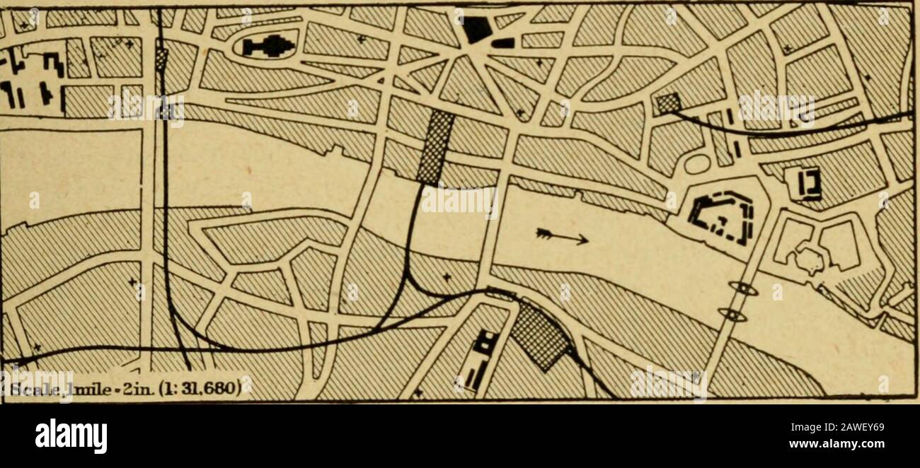 The international geography . , ana (when alti-tudes or sections are ...