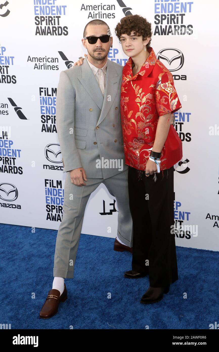 Santa Monica, Ca. 8th Feb, 2020. Shia LaBeouf and Noah Jupe at the 2020 ...