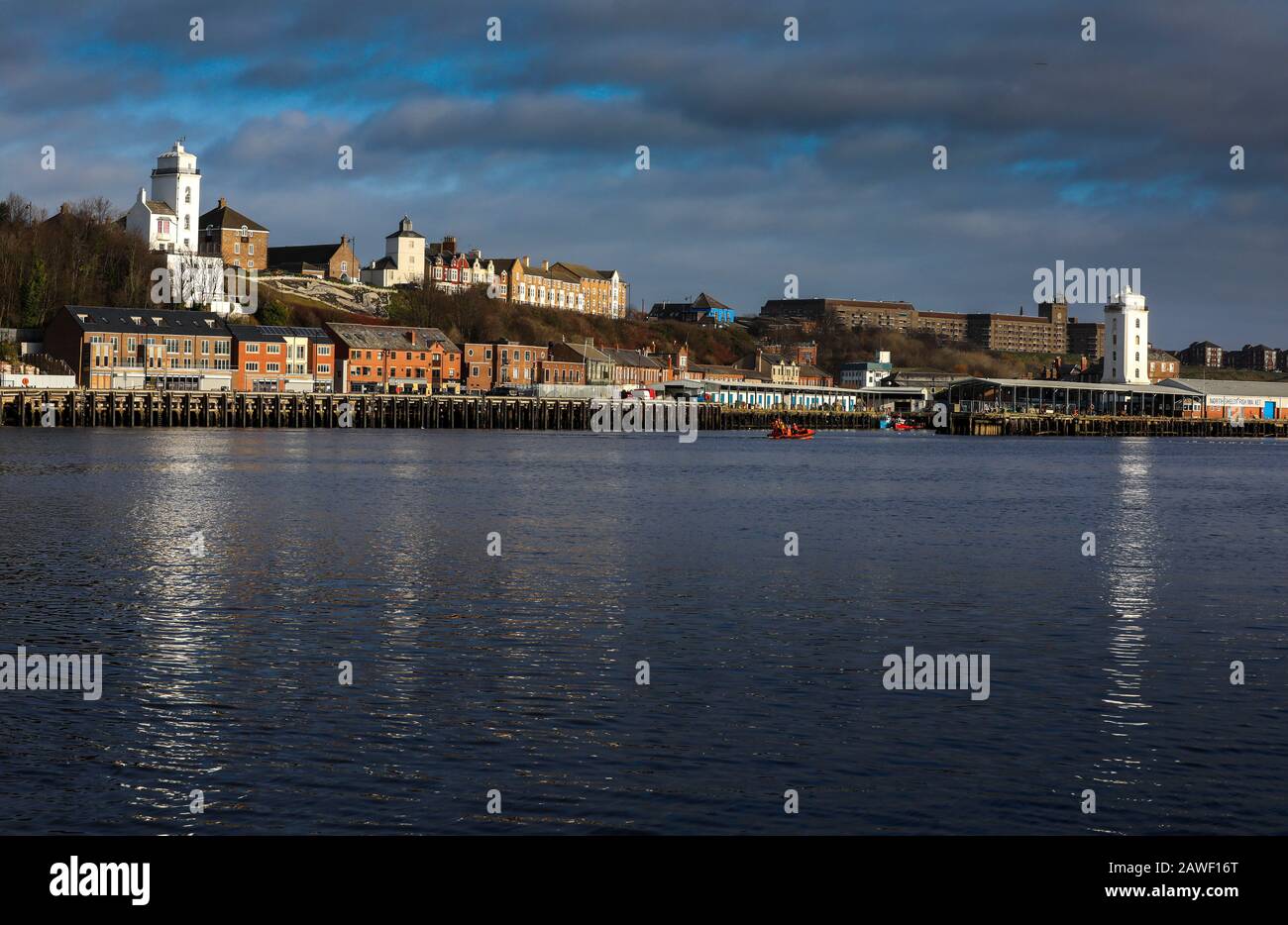 The High and Low Lights of North Shields which are also known as the ...