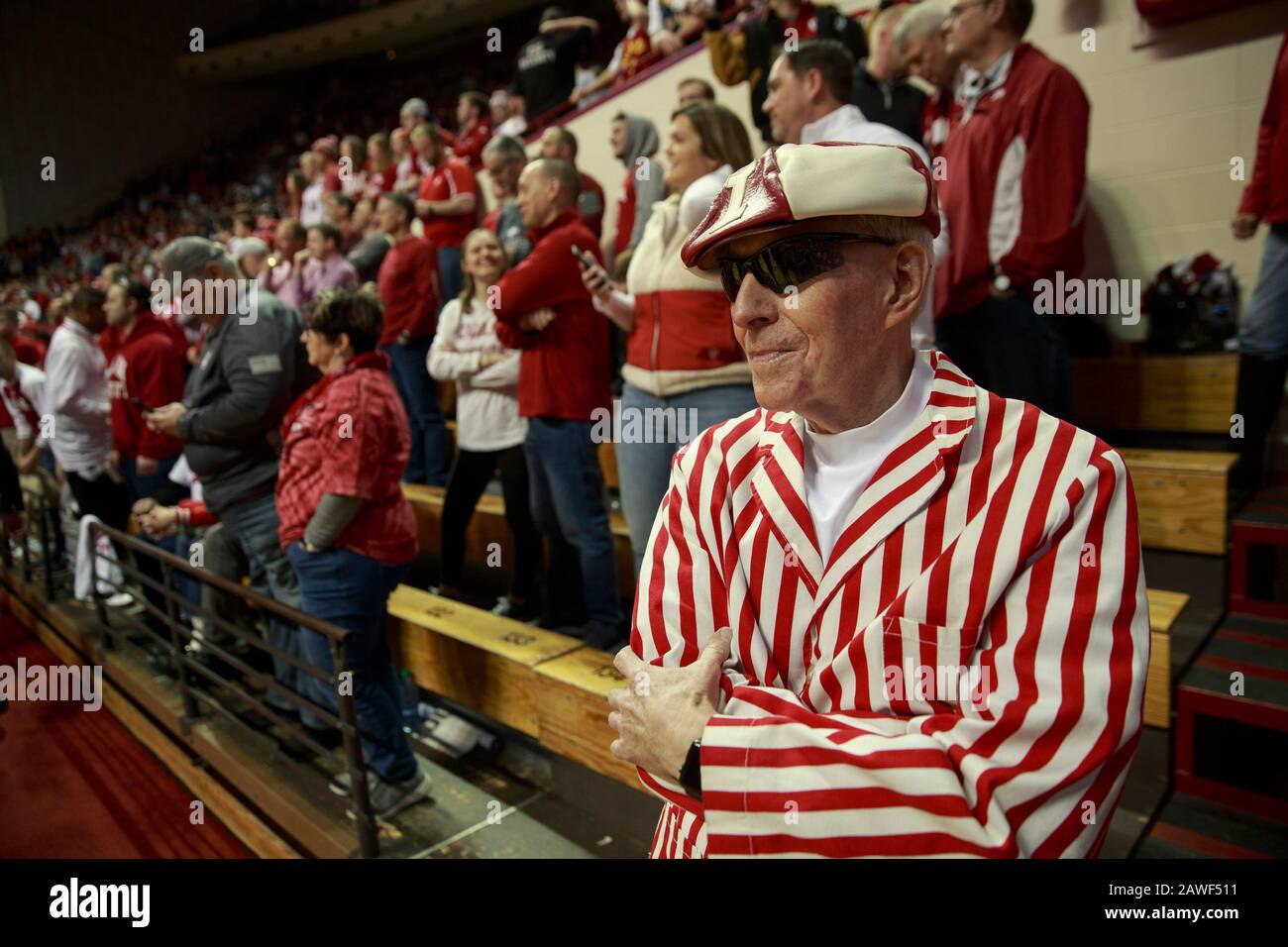 02082020 - Bloomington, Indiana, USA: An Indiana University basketball ...