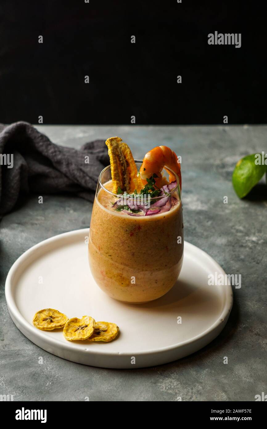 leche de tigre, Peruvian, Ecuador, Latin American food, raw fish ...