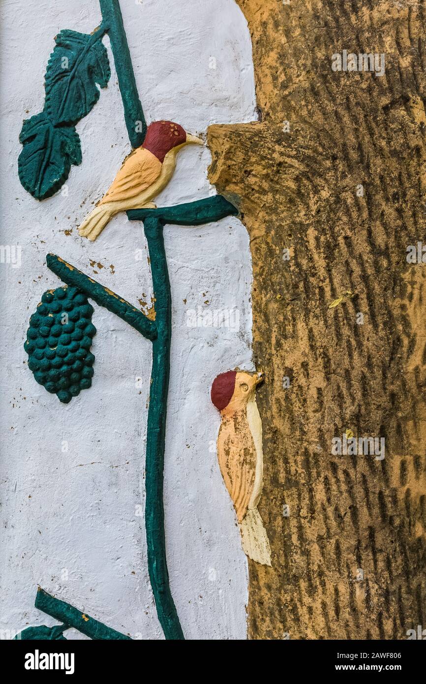 Ed Galloway's Totem Pole Park, filled with folk art totems with an ...