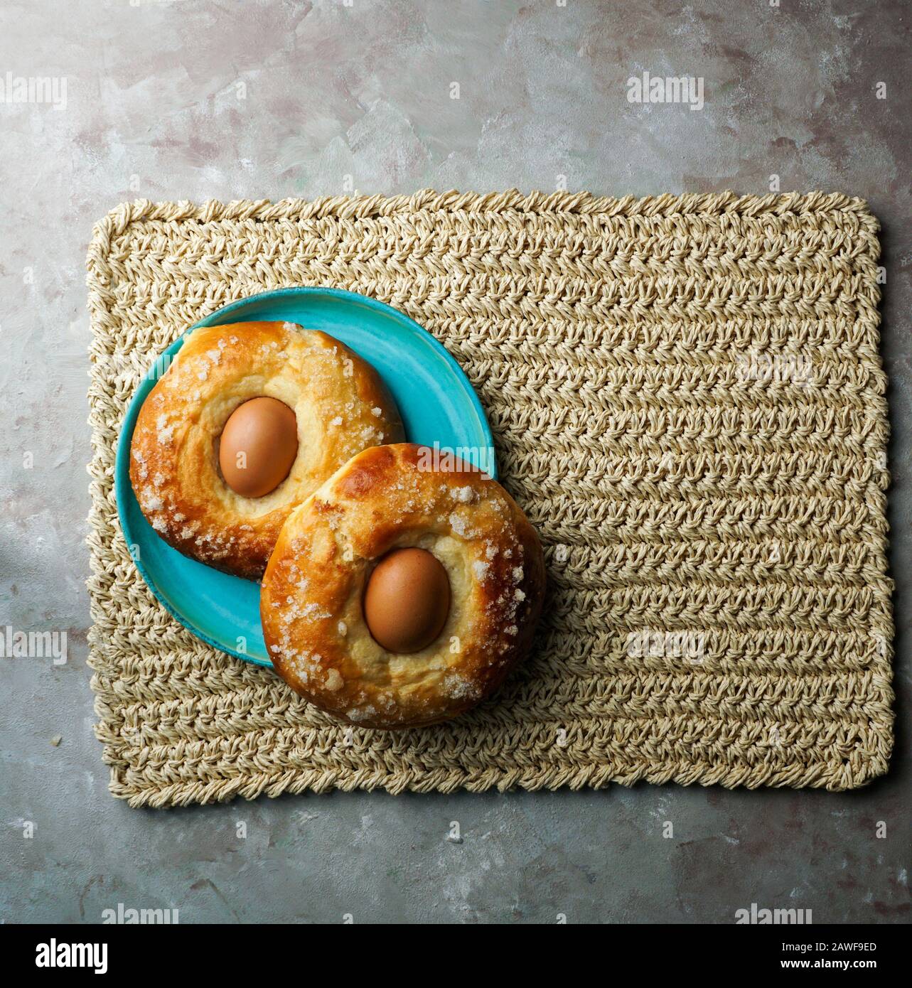 Catalonia pastry spain typical hi-res stock photography and images - Alamy