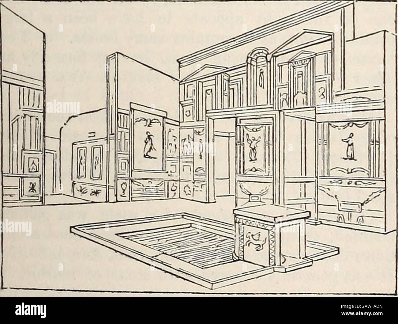 Pompeii atrium peristyle hi-res stock photography and images - Alamy