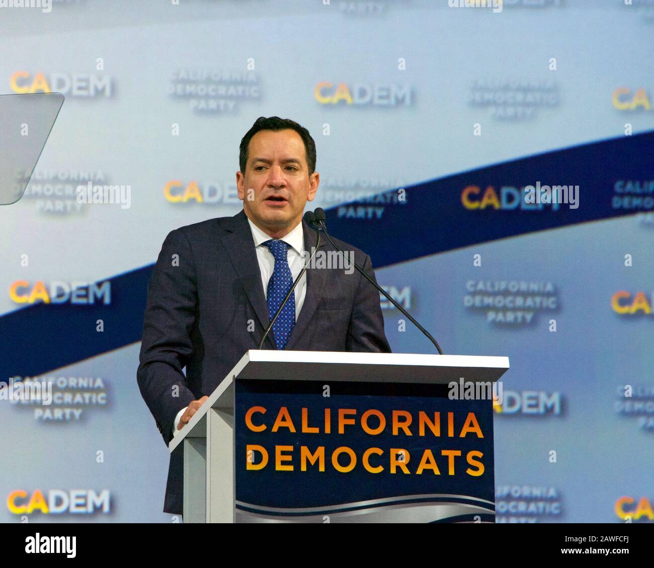 Long Beach, CA - Nov 16, 2019: Anthony Rendon, speaking at the ...