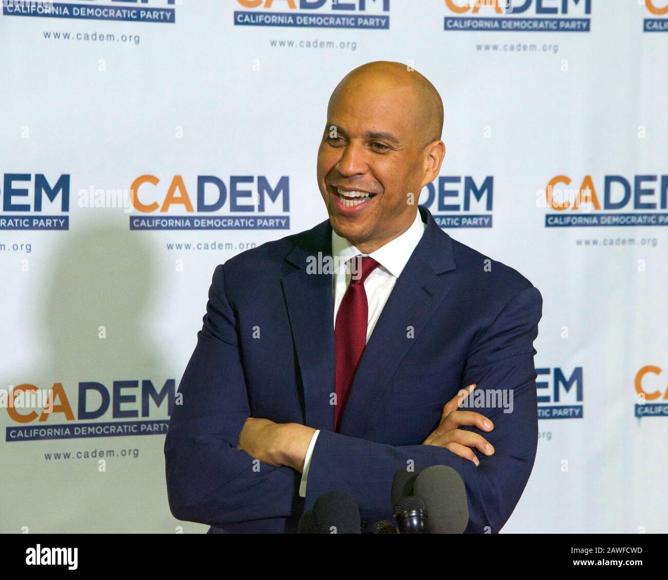Cory booker hi-res stock photography and images - Alamy