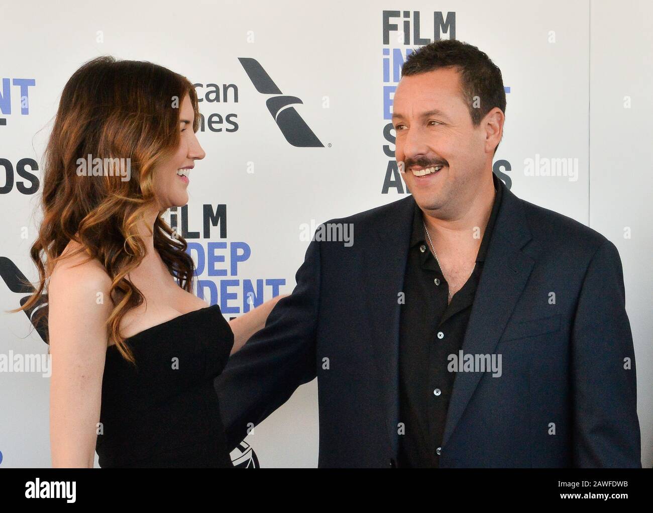 L r jackie sandler and adam sandler hi-res stock photography and images ...
