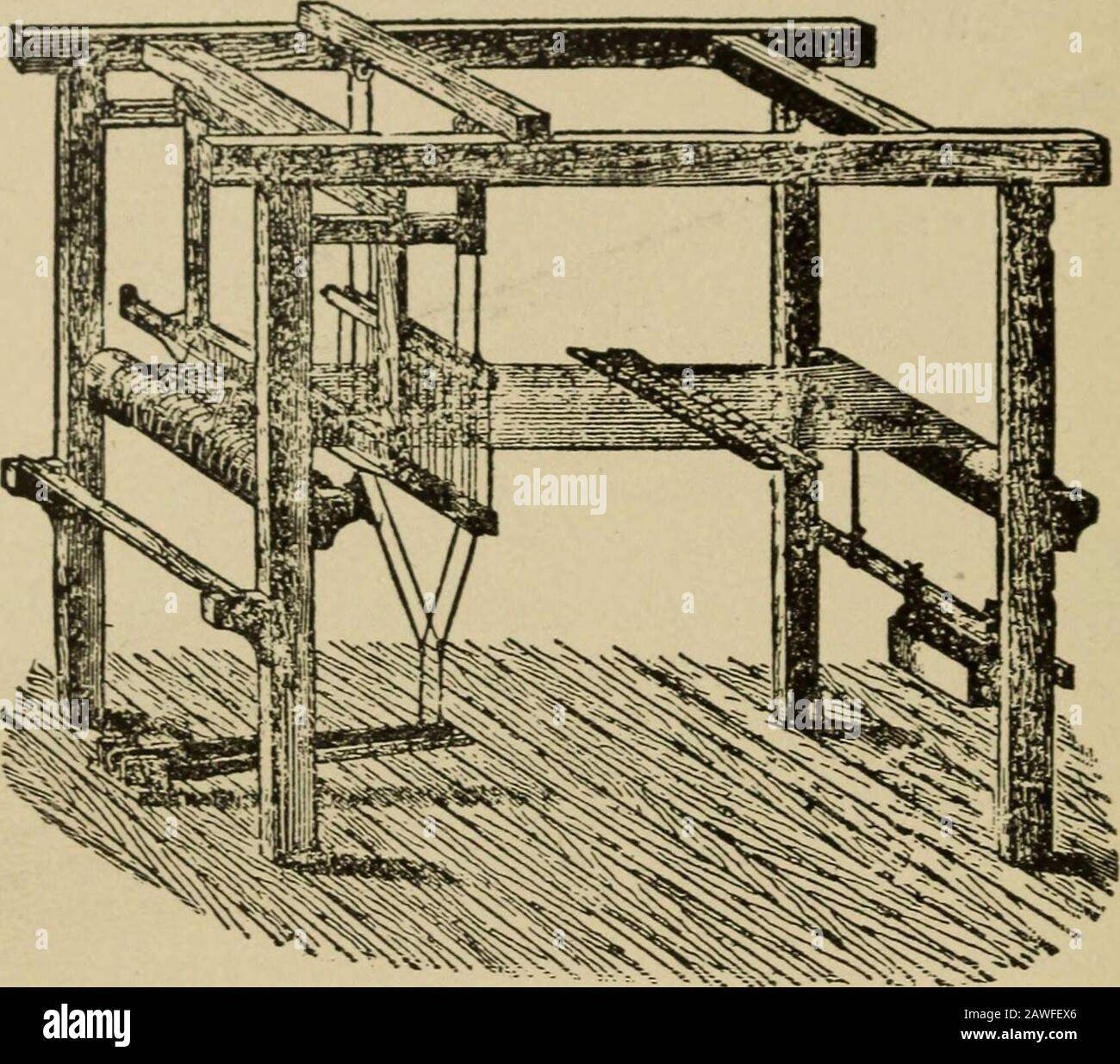 Two beam loom hi-res stock photography and images - Alamy