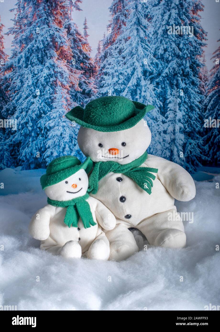 Snowman dad hi-res stock photography and images - Alamy